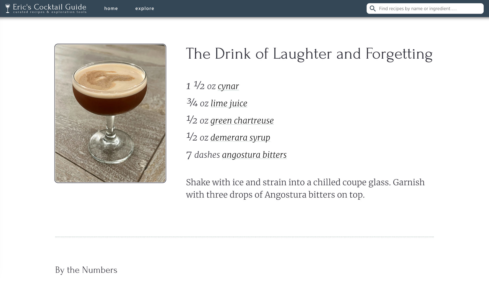 Eric's Cocktail Guide - Portfolio - Eric Douglas Pratt